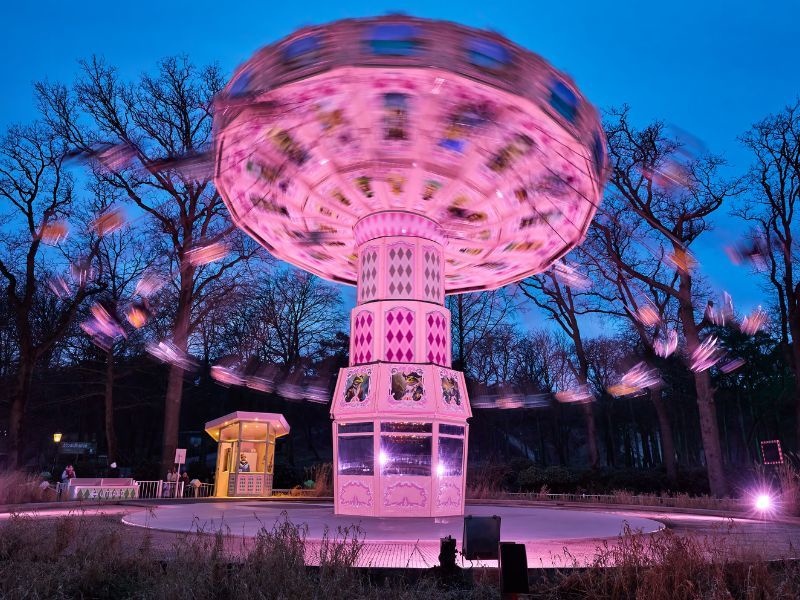 Rides by Lights | spektakuläre beleuchtete Attraktionen in Duinrell
